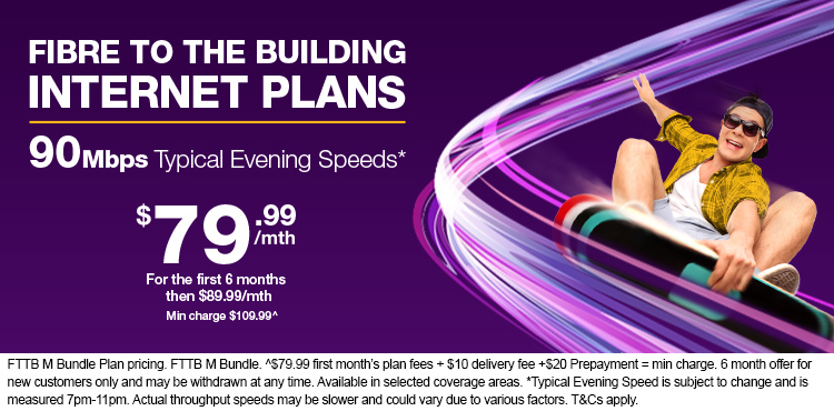 TPG FTTB Plans - Fibre to the Building Broadband